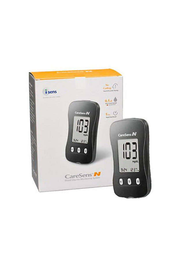 CareSens N Glucometer (Blood Glucose Monitoring System) with 100 Strip ...